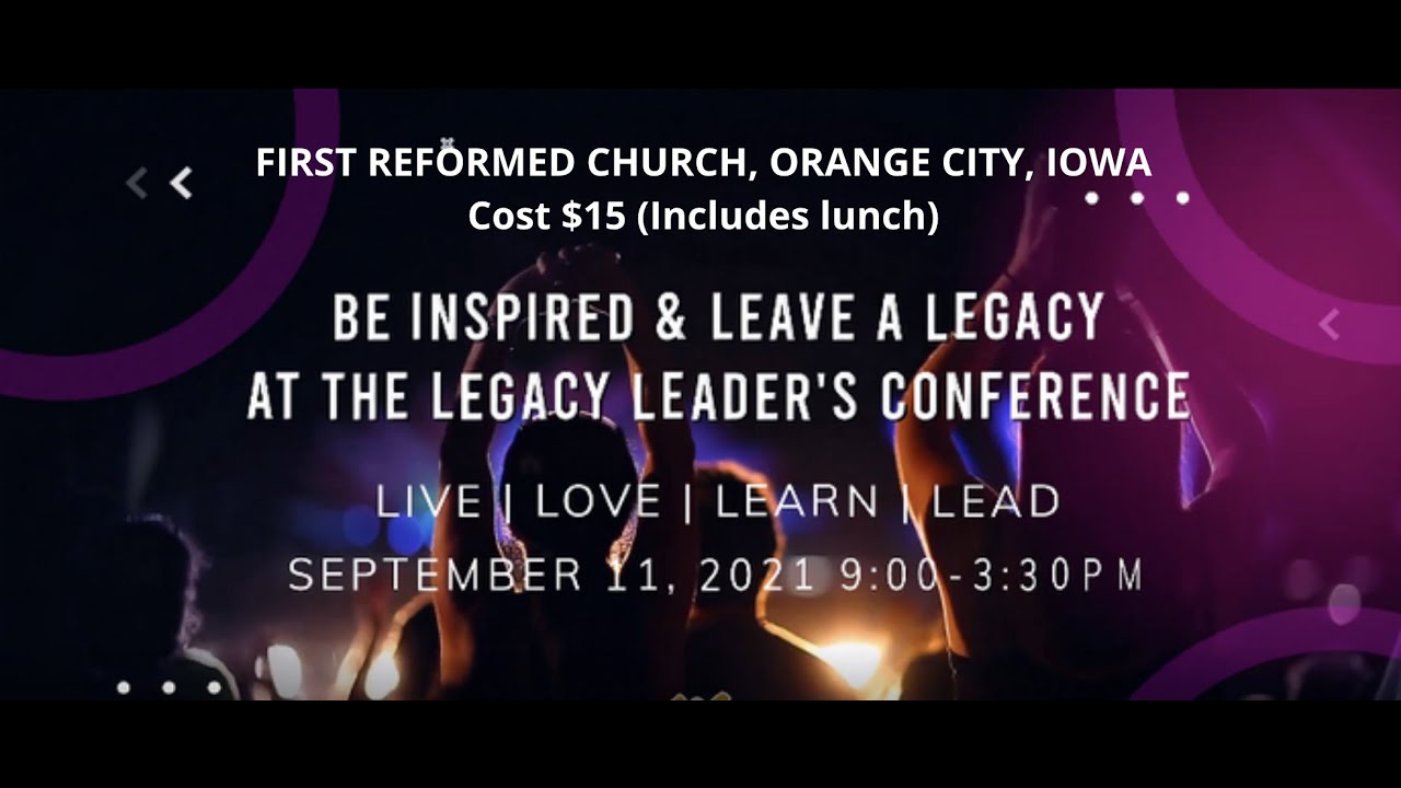 Legacy Leader Conference, 2021 - YouTube