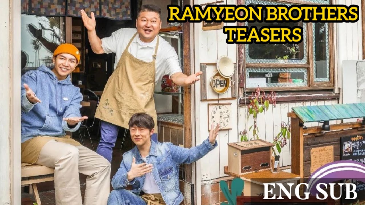 [ENG SUB] Ramyeon Brothers Official Teasers - YouTube
