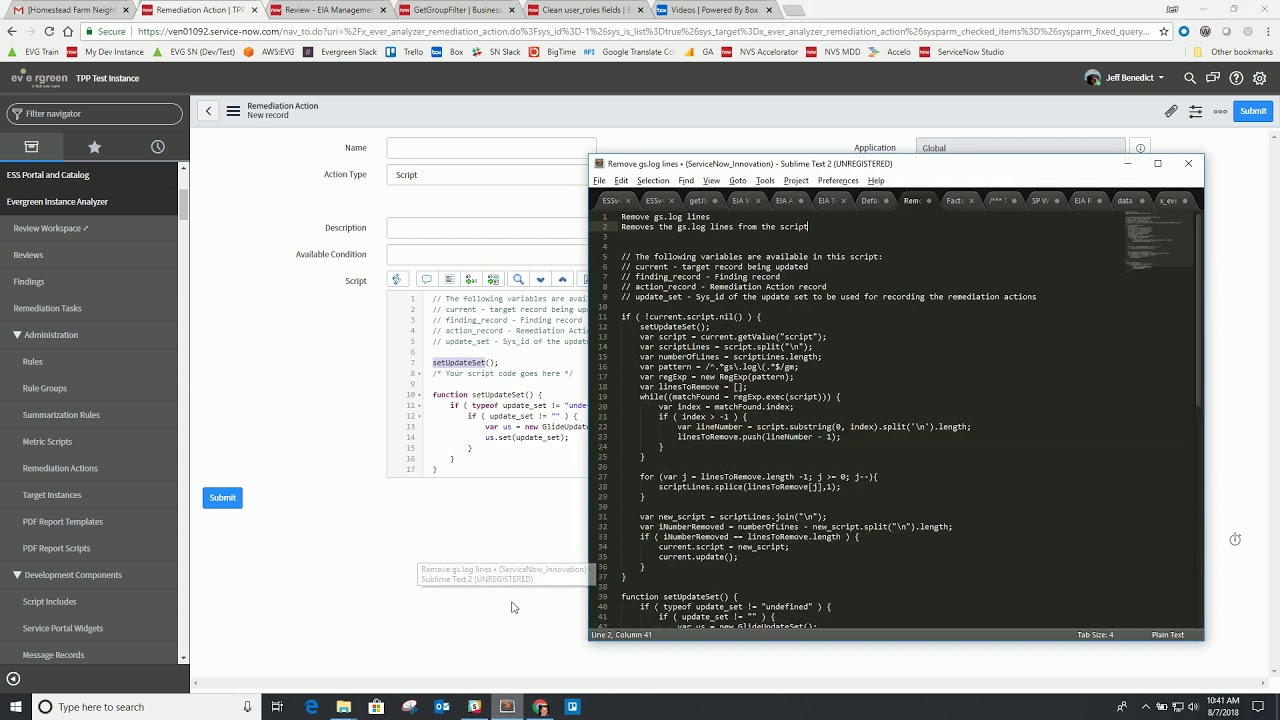 Evergreen Instance Analyzer (EIA) - Remediation Actions - YouTube
