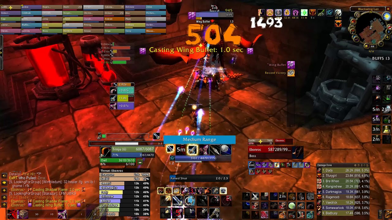 Ebonroc melee weave - YouTube