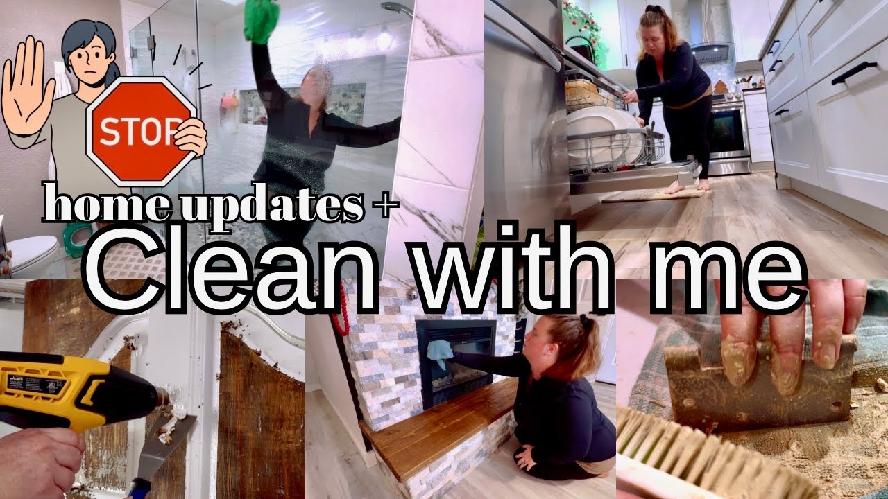 Major Cleaning + Home Improvement ~ Cleaning Motivation Clean With Me ...