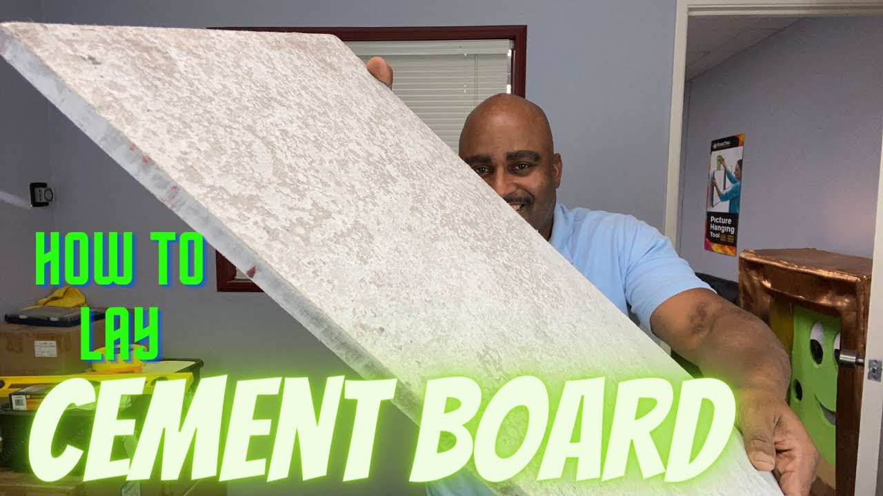 WHAT IS CEMENT BOARD USED FOR? - YouTube