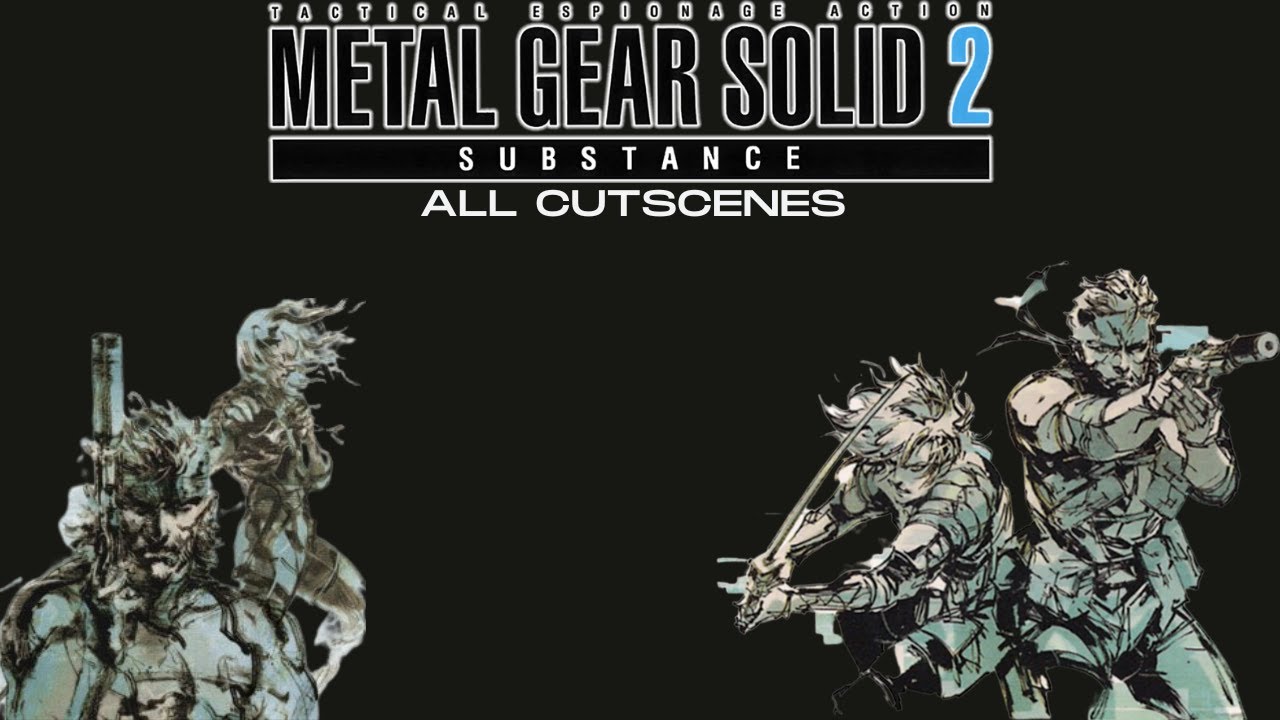 Metal Gear Solid 2 Substance - All Cutscenes and some codec calls - YouTube