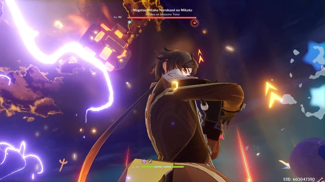 Raiden Shogun - Trounce Domain - YouTube