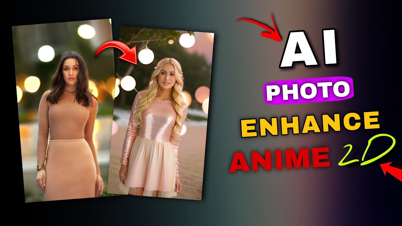 How To Convert Normal Photo Into Ai Cartoon Photo Video Tutorial. Ai ...