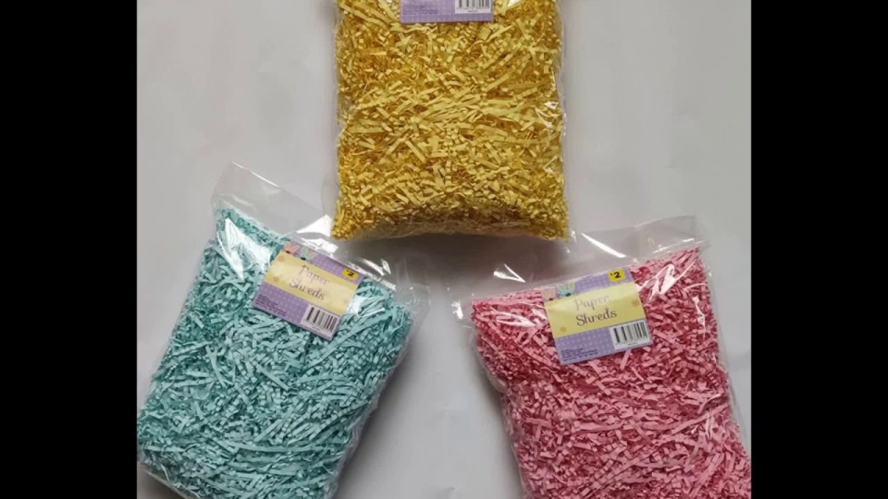 The cheapest colored Crinkled Shred Paper for quick decoration of your ...