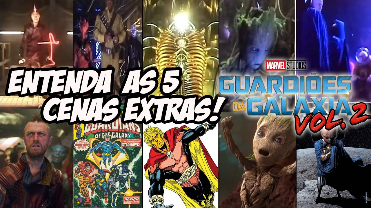 Entenda todas as cenas extras / pós créditos de Guardiões da Galáxia ...