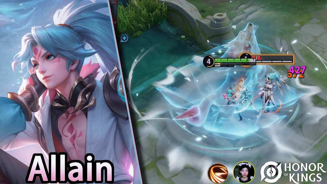 Honor of Kings（Allain）HOK x AOV cooperative skin｜Skin cooperativa HOK x ...