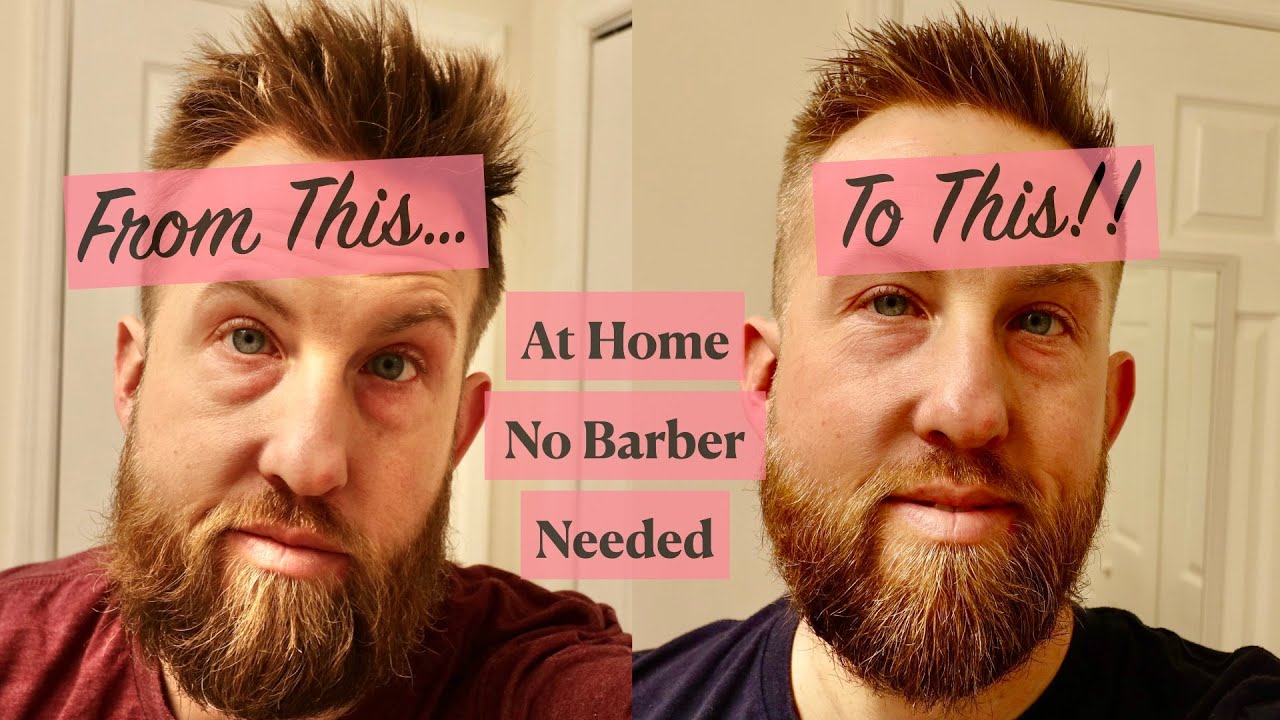 How To Trim Your Beard & Cut Your Hair | FULL TUTORIAL - YouTube