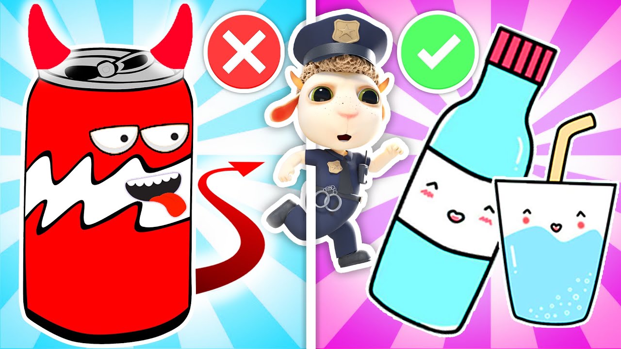 Yes Yes Stay Healthy! Let's Drink Water! Kids Cartoon + Good Habits ...