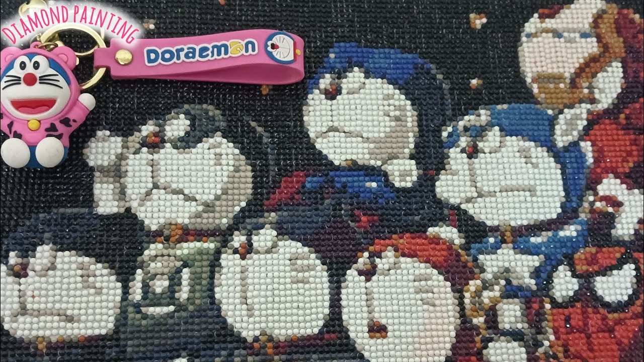 Diamond Painting, "DORAEMON" - YouTube