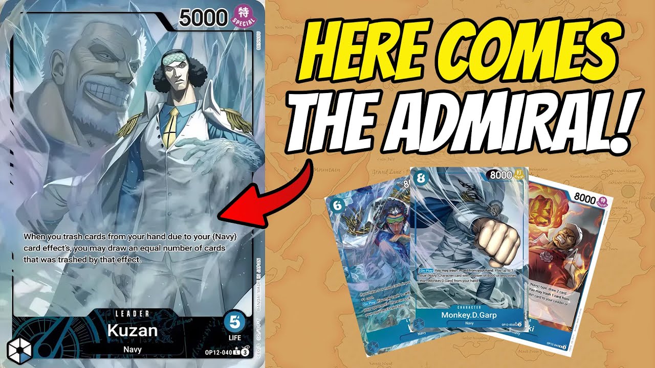 [OP12] Dominate with Justice! OP-12 Blue Kuzan Deck Guide | One Piece ...