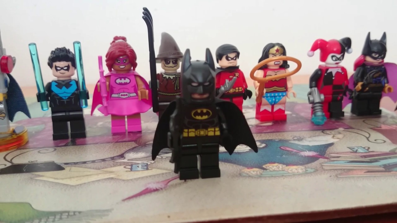 All my Lego DC Comics mini figures collection - YouTube