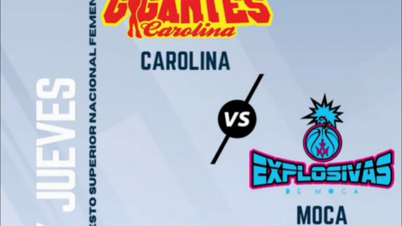 Gigantes de Carolina vs. Explosivas de Moca - BSNF 2021 - YouTube
