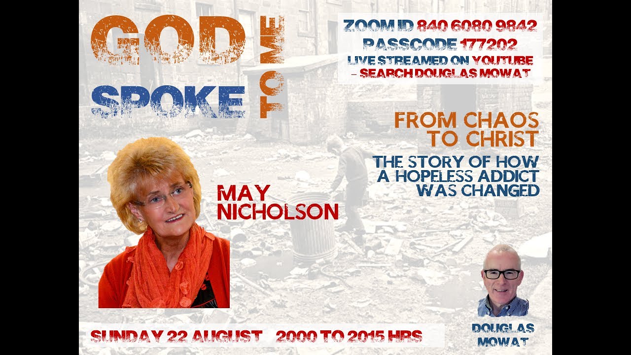 GOD SPOKE TO ME: May Nicholson - YouTube