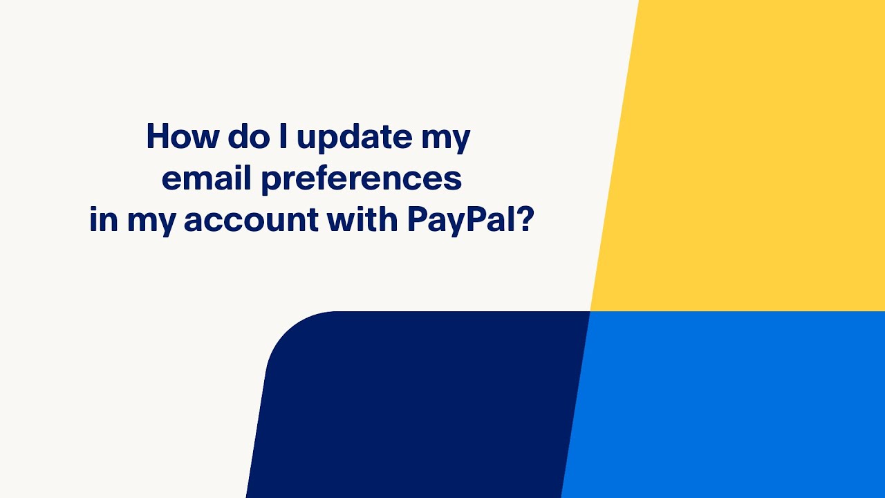 How Do I Update My Email Notification Preferences in my Account with ...