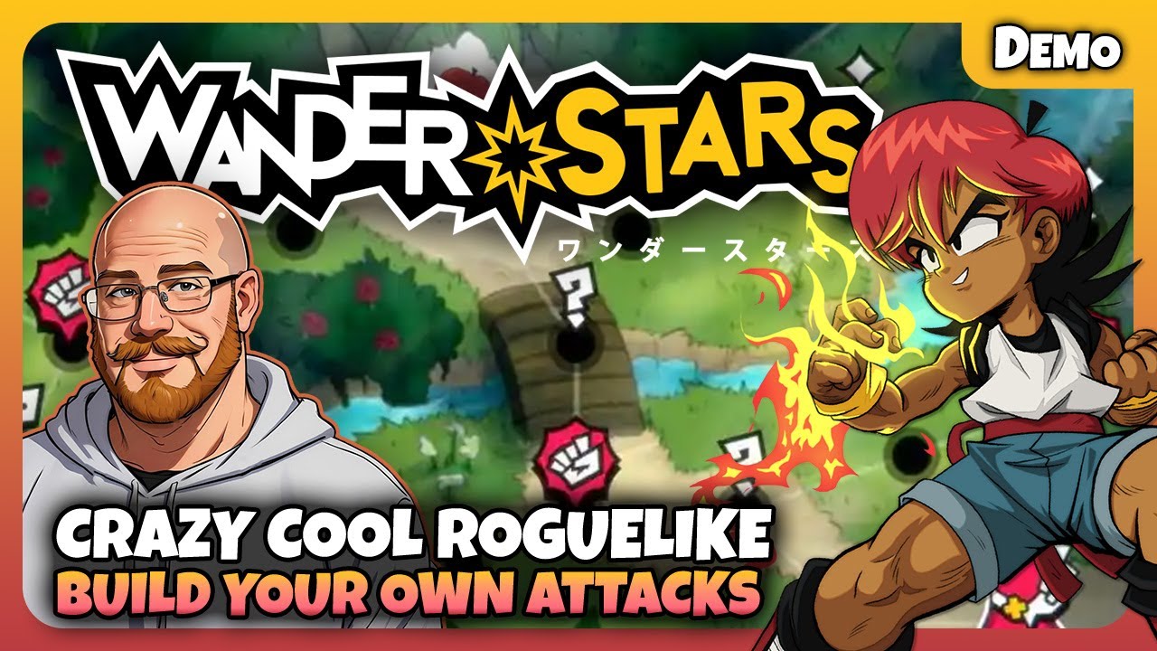 Super Special Fire Kick Attack! | Wander Stars | Demo Dash - YouTube