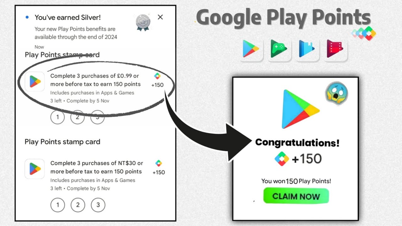 Play Points New Update | How To Earn Play Points ln Google Play Store ...