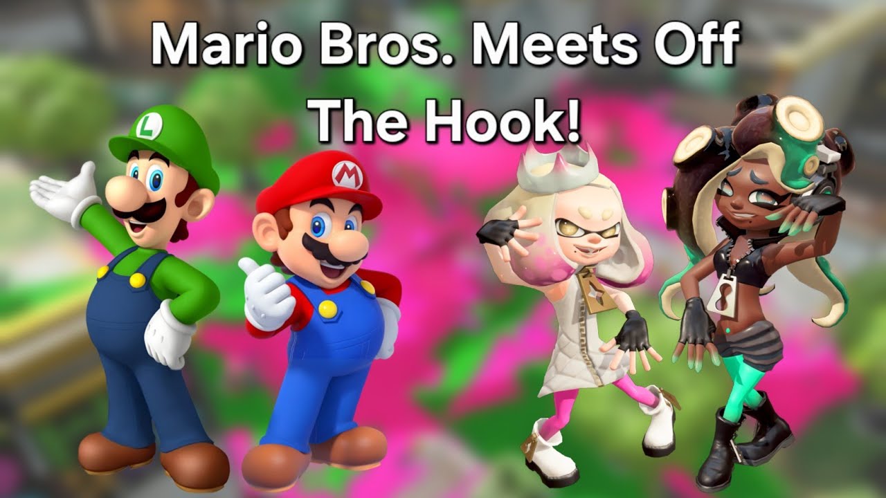 Mario Bros. Meets Off The Hook! - YouTube