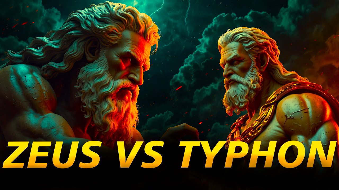 Zeus vs Typhon! The Battle for the Thrones Of Greek Mythology Explained ...