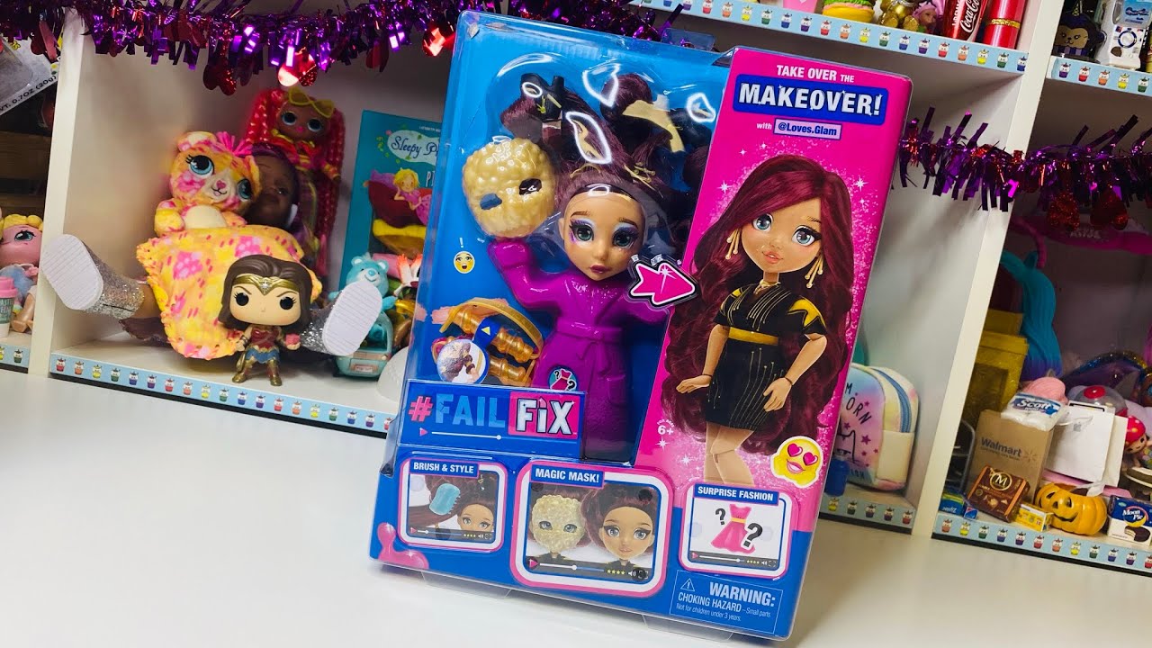 Fail Fix - Takeover the makeover - Doll by Moose Toys - YouTube