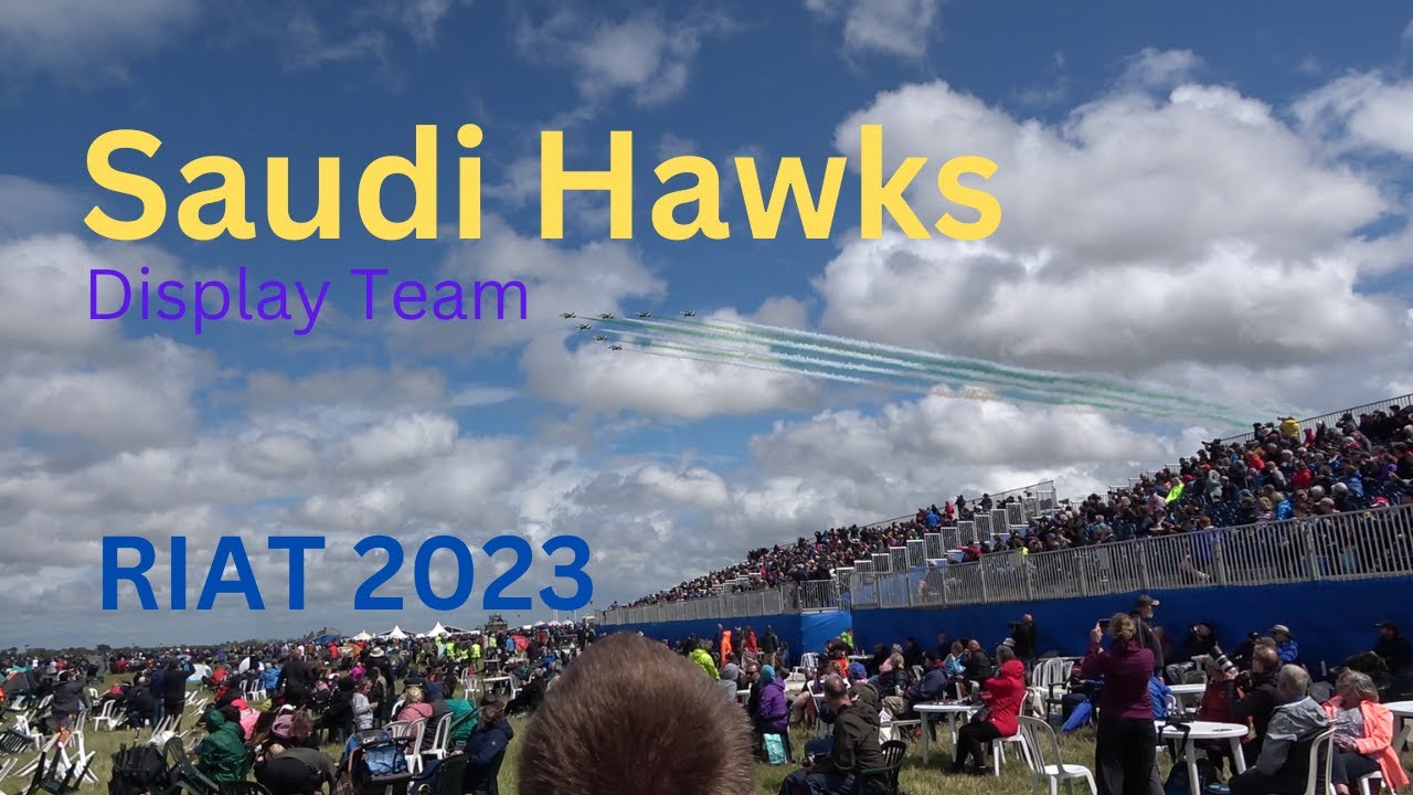 Saudi Hawks Display Team at RIAT 2023 - YouTube