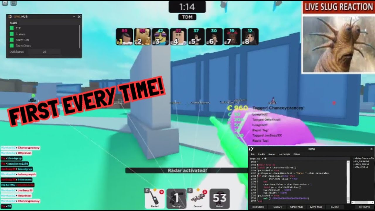 BIG PAINTBALL SCRIPT (FREE/FE) link is Disc I Not Detected I - YouTube