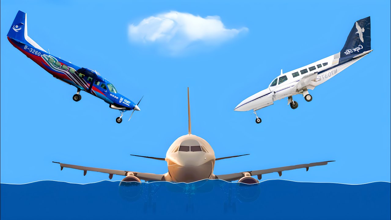 Playing Floating Sandbox with NPCs #25 - Plane Crash 2 - YouTube