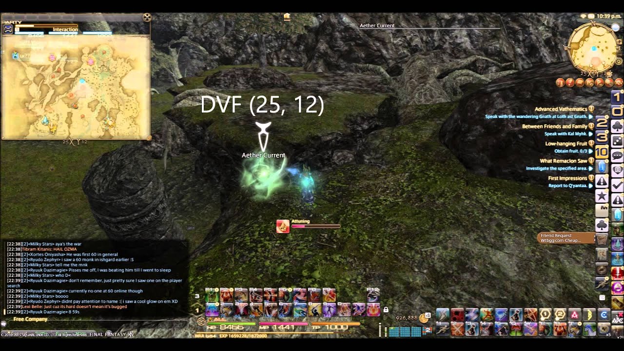 FF14: Aether Currents, The Dravanian Forelands, Map-Only [HAG] - YouTube