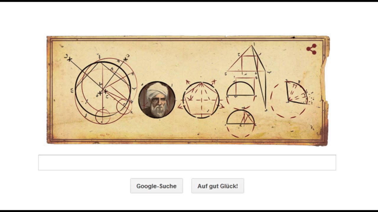 Google Doodle - Abu al-Wafa' al-Buzjani’s 1075th Birthday - June 10 ...