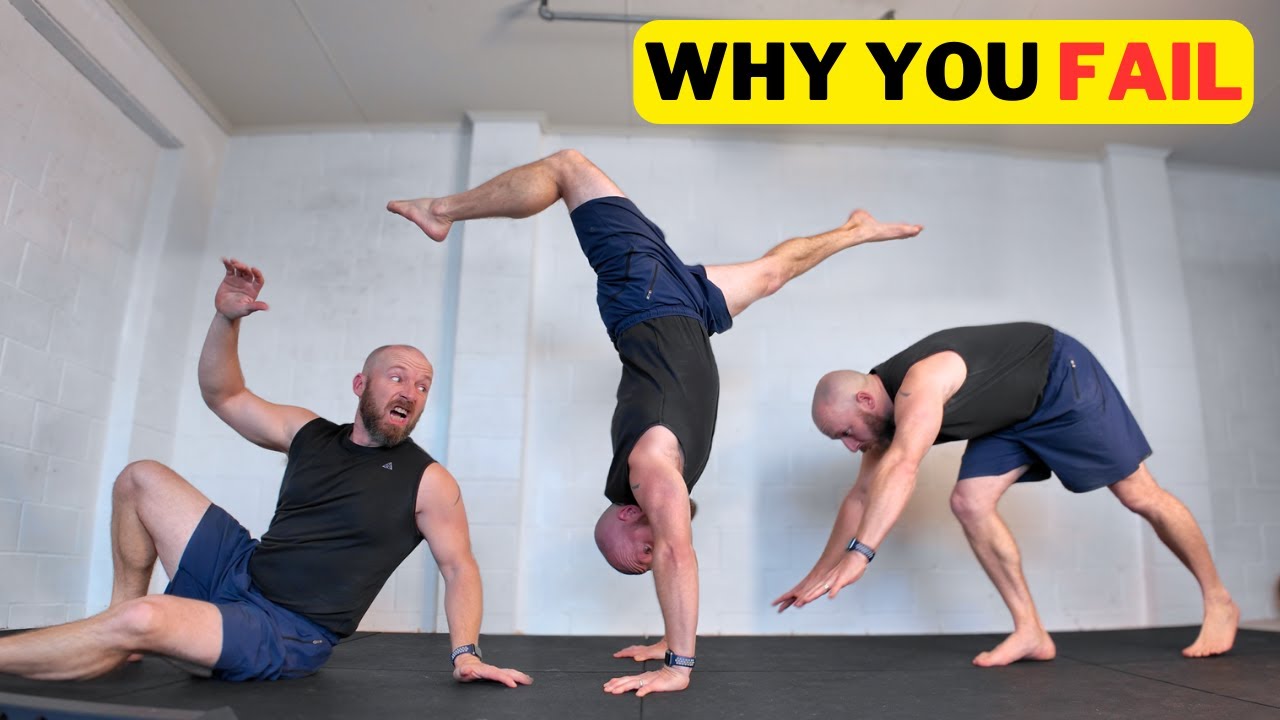 STOP Falling - KICK UP TO HANDSTAND - YouTube