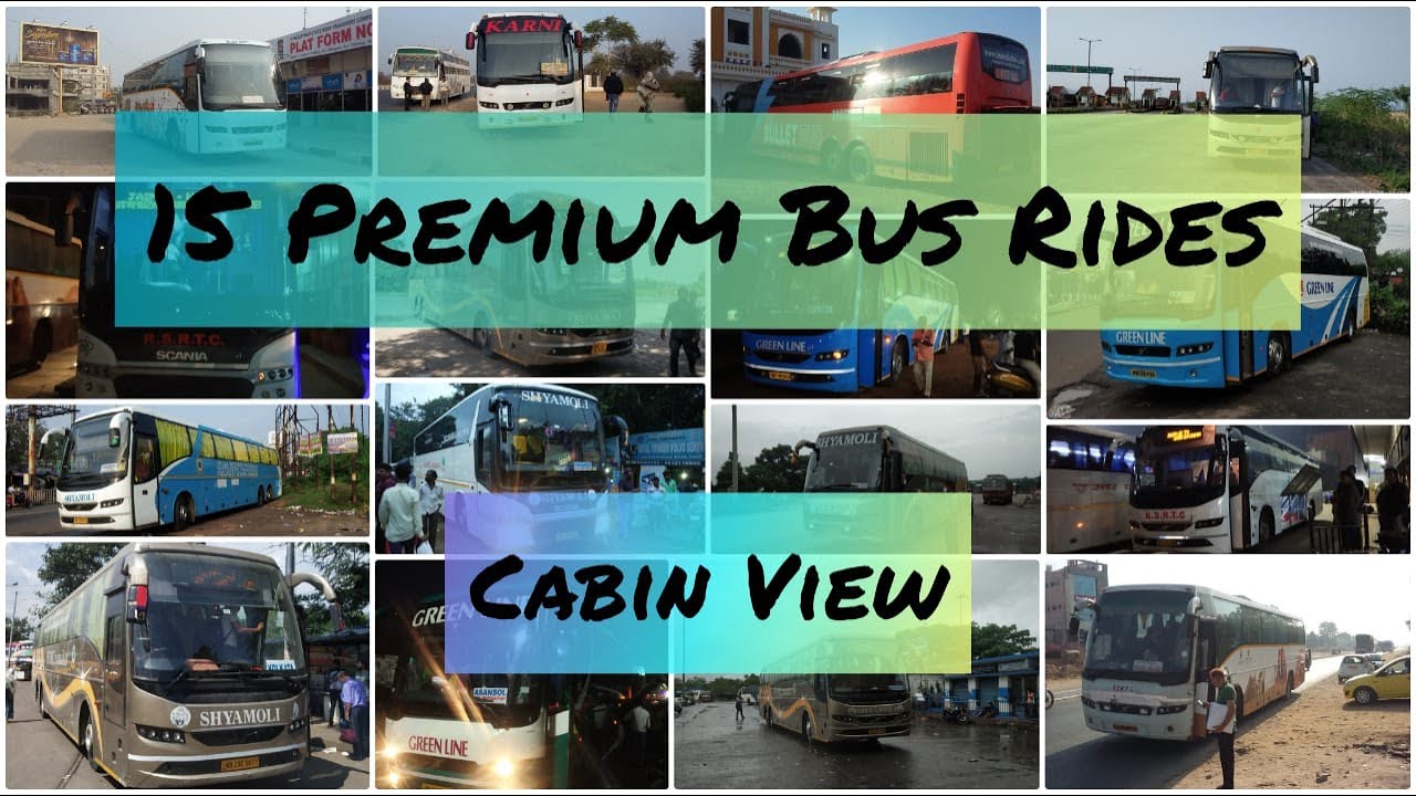 15 Premium Buses Rides at High speeds! | Volvo and Scania | Cabin View ...