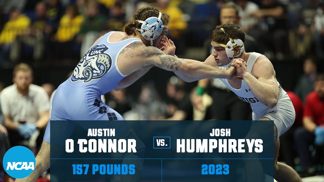 Austin O'Connor vs. Josh Humphreys — 157 LB Semifinals - 2023 NCAA ...