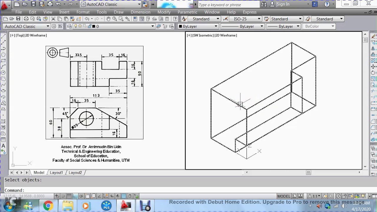 Solid Modeling Ex9c - YouTube