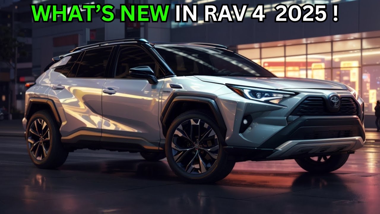 The 2025 Toyota RAV4 Hybrid Unveiled : Counting Down - YouTube