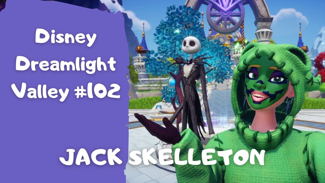 Disney Dreamlight Valley #102 - Jack Skelleton - YouTube