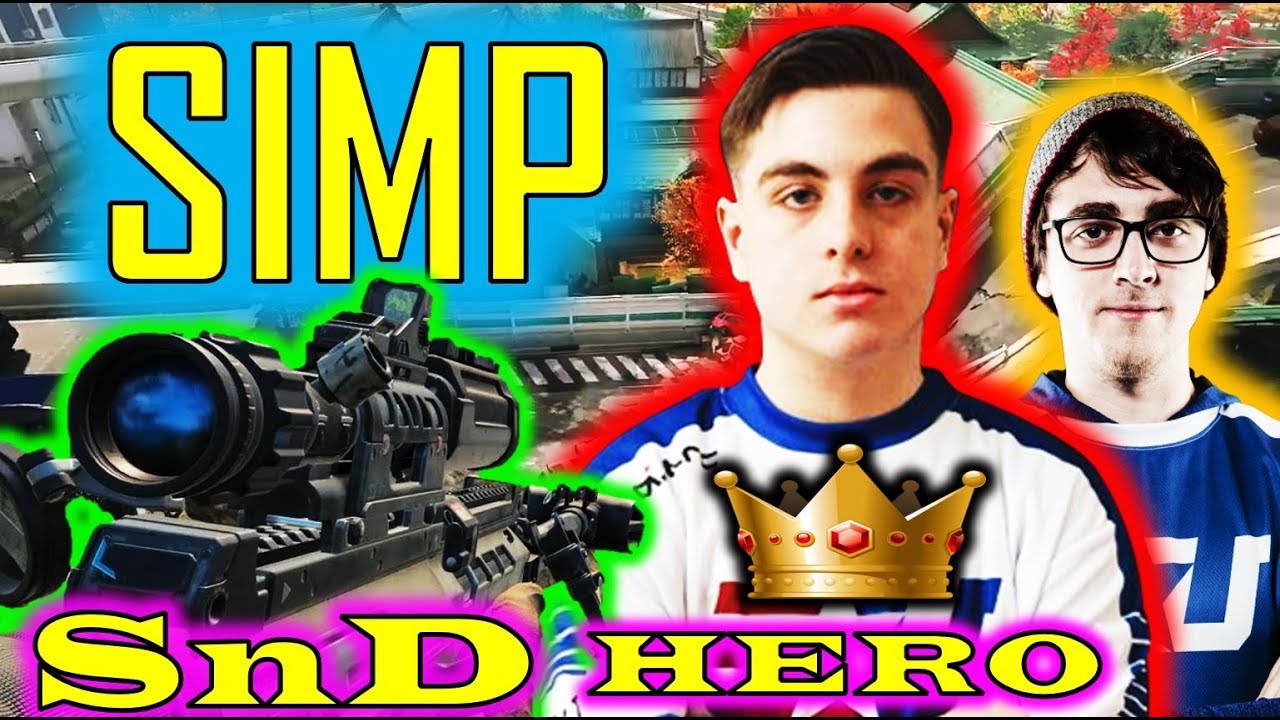 SIMP's SnD MASTERCLASS! | eUnited v 100 Thieves @ CWL London 2019 | CoD ...