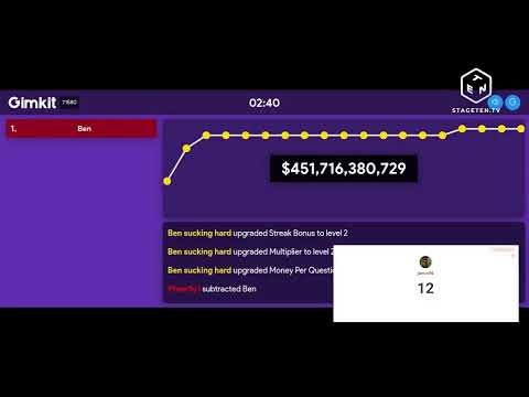 gimkit game, free to join - YouTube