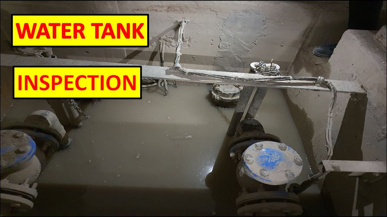 Water tank inspection sheet - YouTube