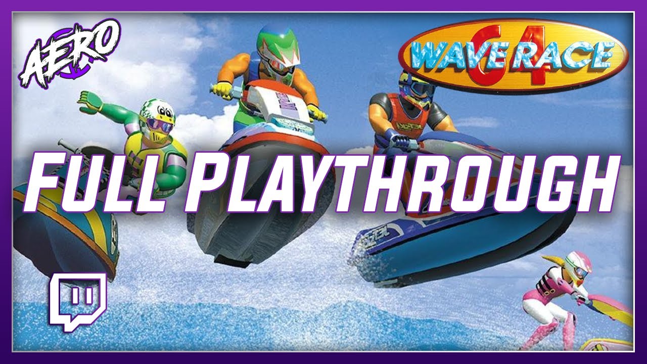 Let's Play: Wave Race 64 (N64) All Championships Playthrough - YouTube