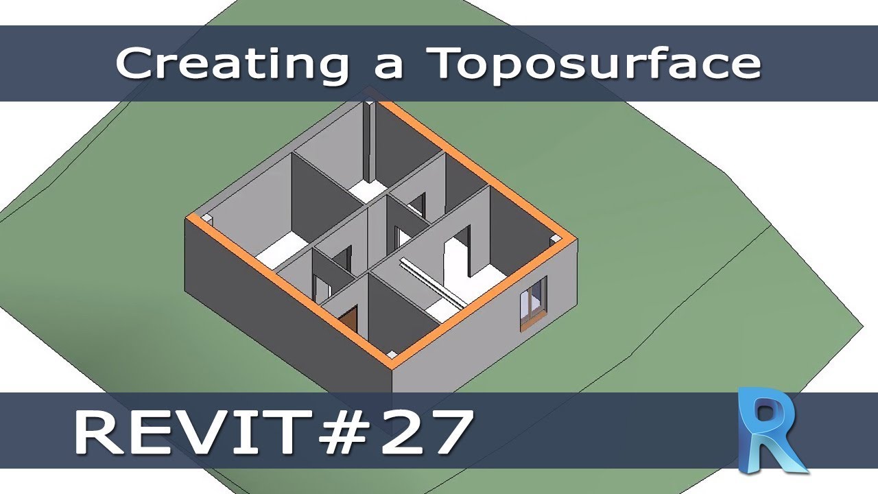 REVIT #27 - Disegnare una Superficie Topografica (Creating a ...