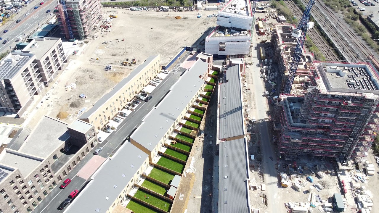 Beam Park Progress April 2021 - YouTube