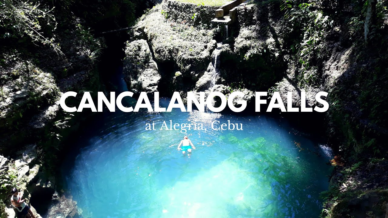 Chillin' in Cancalanog Falls at Alegria, Cebu | The Biyahero - YouTube