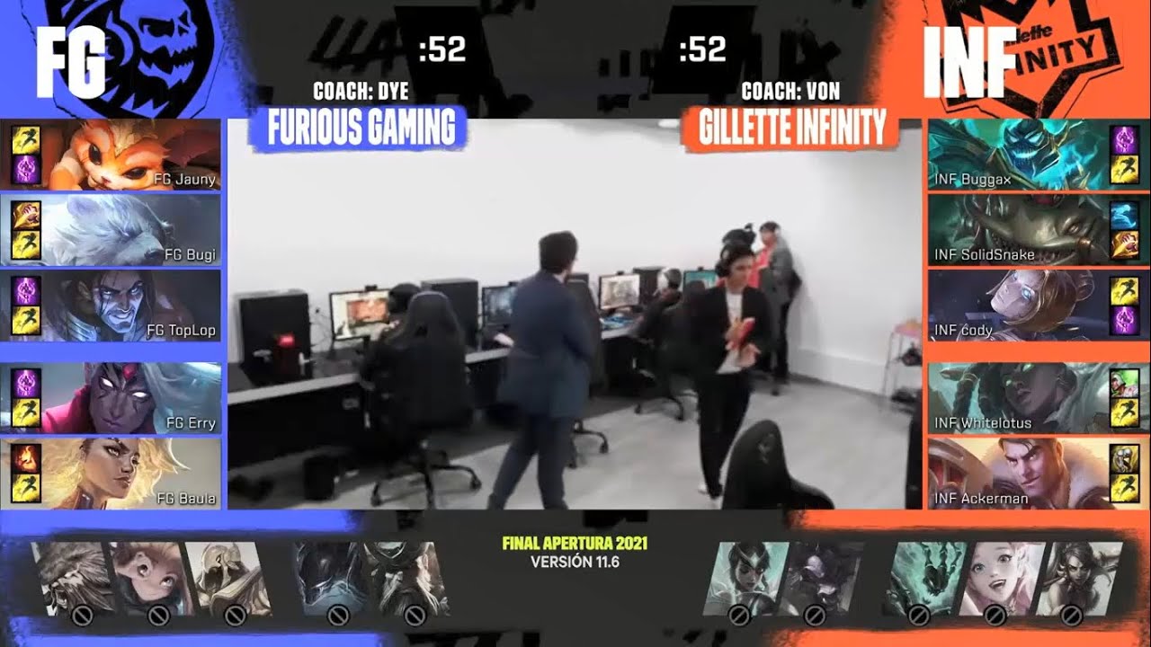 INF vs FG Partido 1 Resumen | LLA Apertura Final | Infinity Esports vs ...