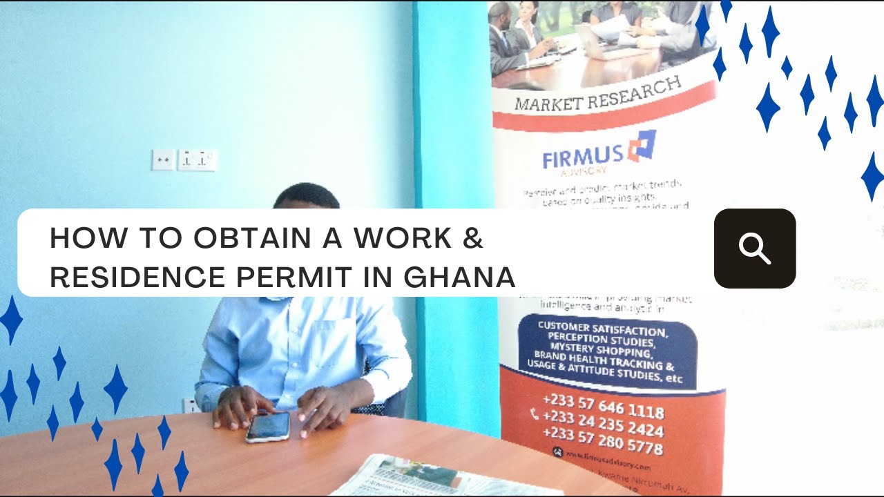 Obtaining a work and residence permit in Ghana - YouTube