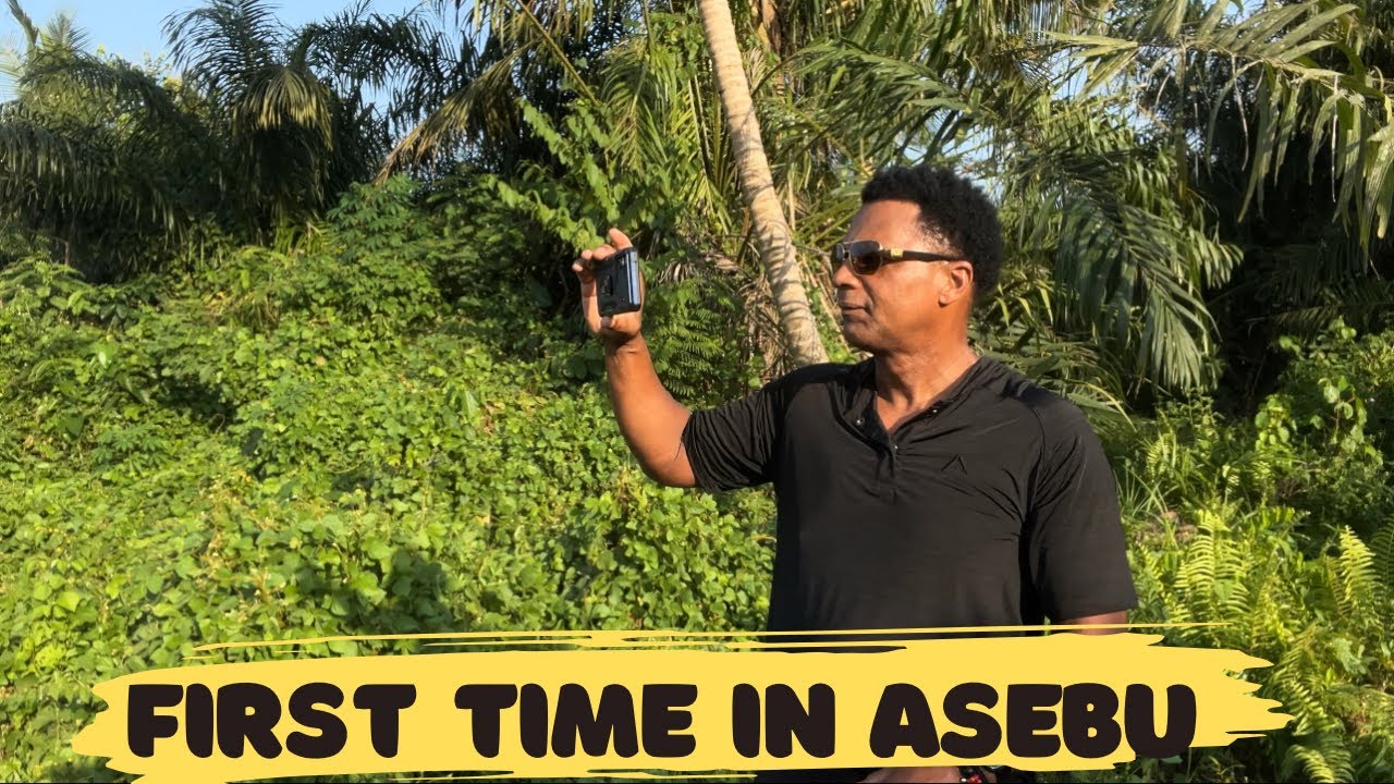 Asebu Pan African Village Land Recipient Visits His Land For the First ...