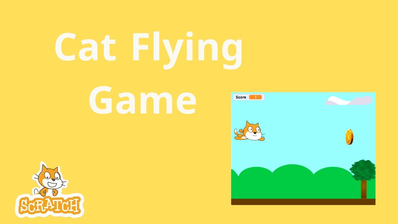Scratch3 Cat Flying Game - YouTube