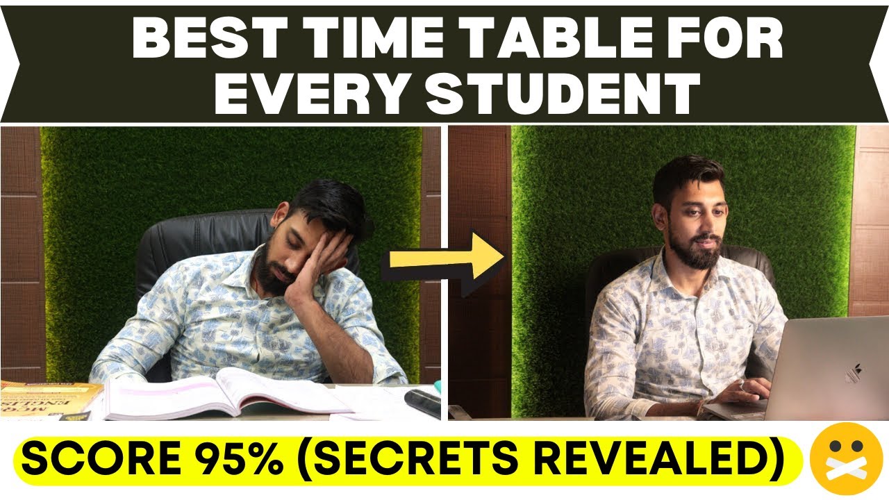 Best Time Table For Students Things To Avoid And Follow Best Tips Best Time Table For Students Things To Avoid And Follow Best Tips