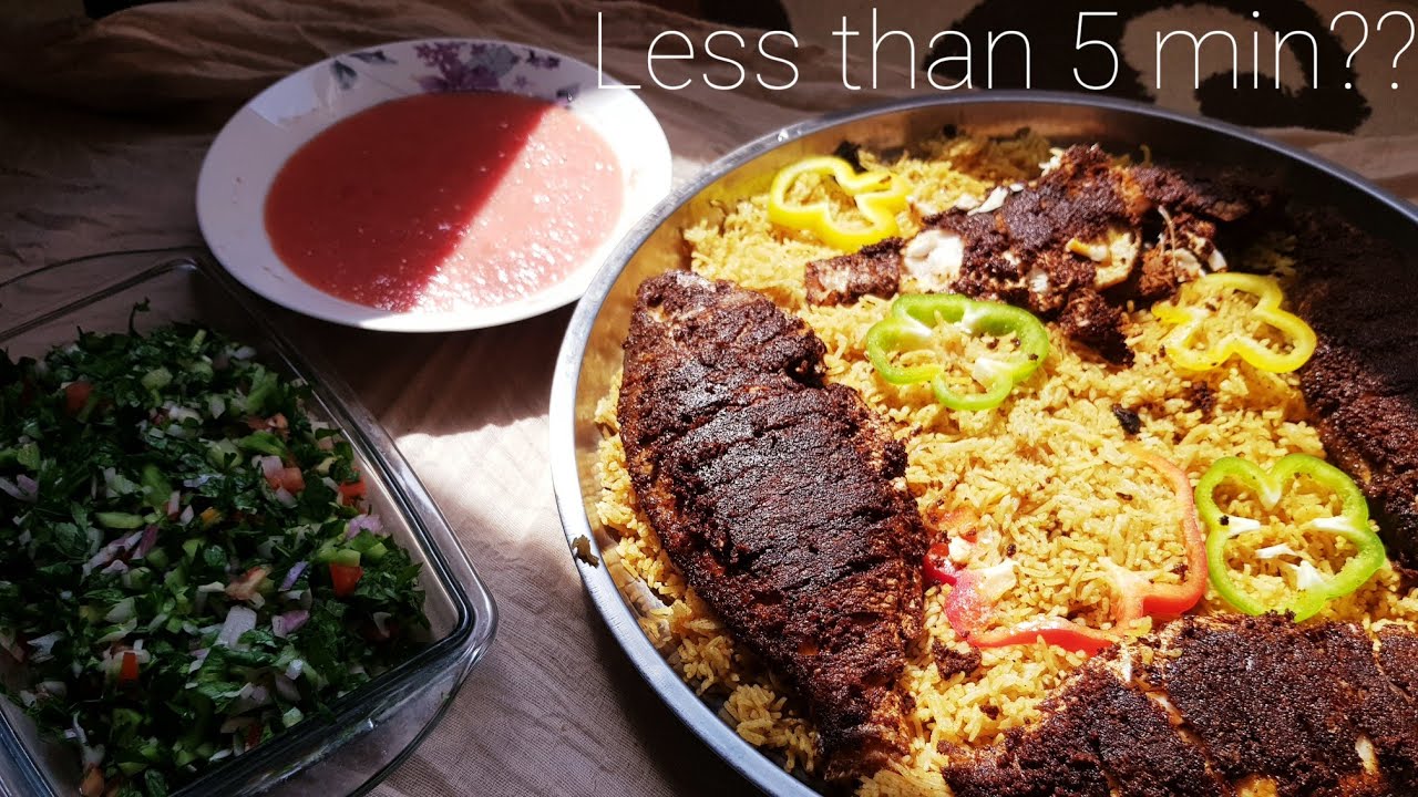 Lebanese style fish fry || easy and tasty fish fry || kattan coffee ...