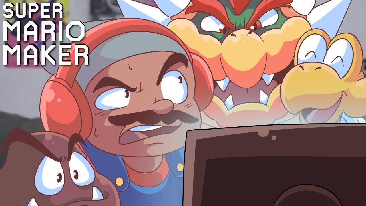 I DARE Y'ALL NOT TO LAUGH AT THIS! [SUPER MARIO MAKER] [FUNNY EDITS ...
